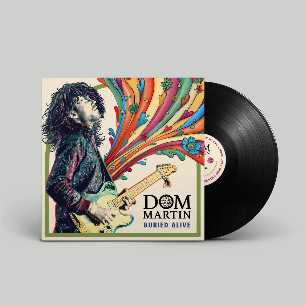"BURIED ALIVE" Double Live Album on Black Vinyl – Dom Martin Official ...